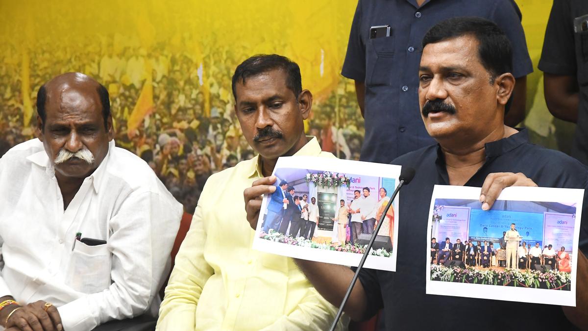 Visakhapatnam: Laying foundation stone for Bhogapuram airport and Adani Data Centre is an ...